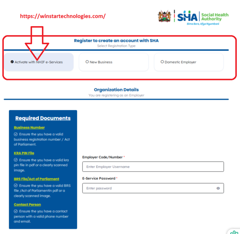 How to Migrate Employees from NHIF to SHA Portal Guide